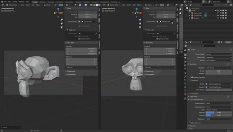 3d View Making Own Layout Toggling Through Multiple Cameras In A