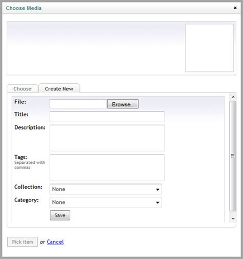 Universal Media Picker