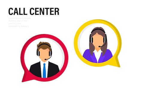 Premium Vector Customer Service Online Global Technical Support 247 Customer And Operator