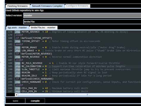 my project blog flashing simonk firmware on a red brick 200a escs