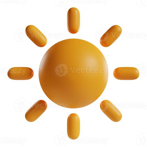 Sun 3d Icon 19061858 Png