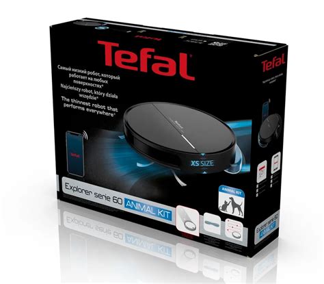 Робот-пылесос Tefal X-plorer Serie 60 RG7455WH, цена 19999.00 руб. в ...