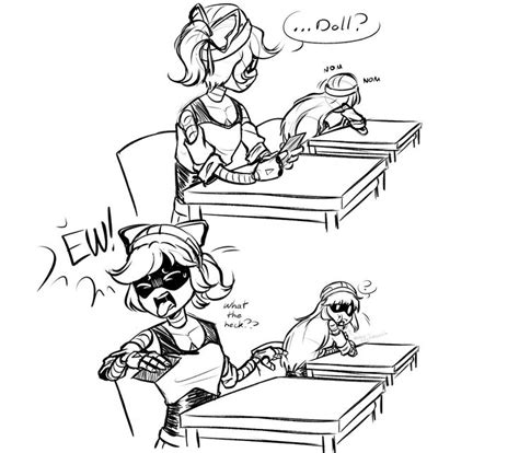 Lizzy Y Doll In Heathers The Musical Destiny Comic Drone