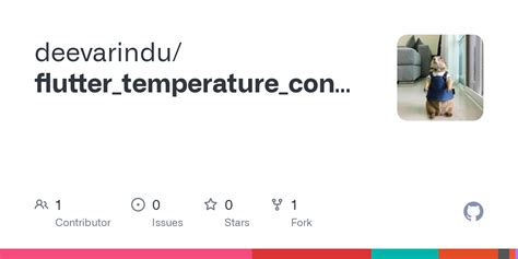 Github Deevarindufluttertemperatureconverter