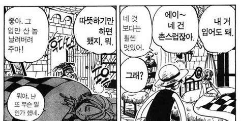 투디갤 원피스 루피 옷 관련 취존 오지는 듯