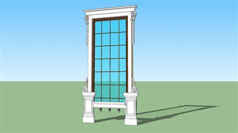 Classic Window 005 3d Warehouse Classic Window Gothic Windows Sketchup Model