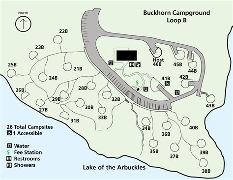Maps Chickasaw National Recreation Area Us National Park Service