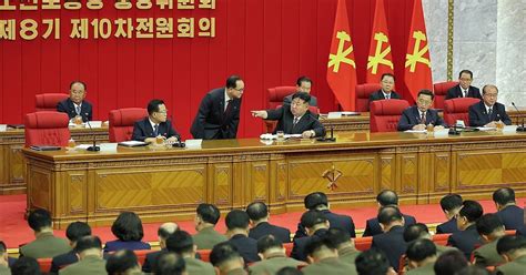 김정은 경제 확연한 상승세전원회의서 대외ㆍ군사언급없이 종료