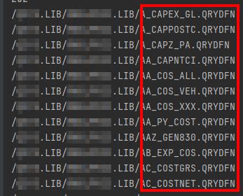 Java Get List Of Query 400 Queries For Given User In JT400 Stack