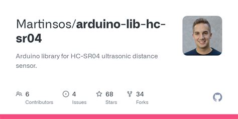 Github Martinsosarduino Lib Hc Sr04 Arduino Library For Hc Sr04