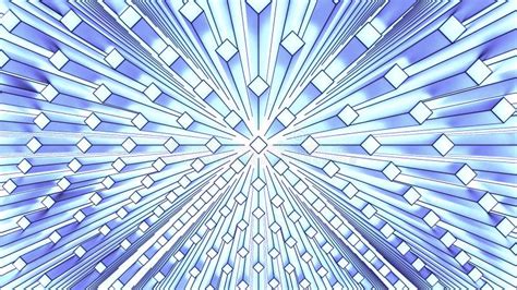 Abstract Columns With The Distortion Of Space Motion Optical Illusion