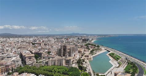 건축 경이 경치 좋은 전망 고딕 성당 관광 녹지 대성당 도시 경관 도시 계획 도시 파노라마 도시 풍경 도시와 바다 라 세우 대성당 라세 랜드마크