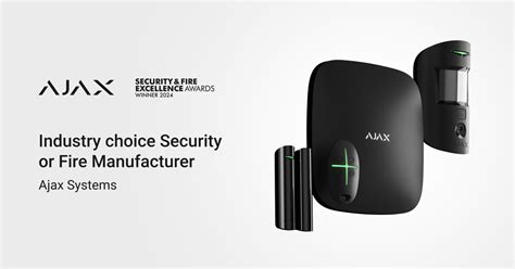 Ajax Systems Wins The Security And Fire Excellence Awards 2024 Blog Ajax