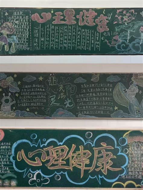 【525心理健康宣传月活动】商学院：开展“心理健康月”主题黑板报评比活动 商学院 滁州职业技术学院