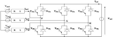 Structure Of One Two Level Pwm Current Rectifier Download Scientific Diagram
