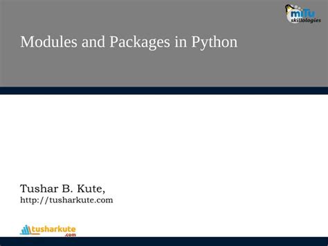Chapter 03 Python Libraries Pptx