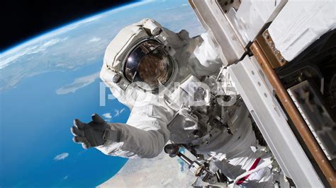 Astronaut Waving