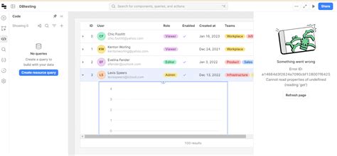 Bug Chart Component Crashing Inspector Window 💬 App Building Retool Forum