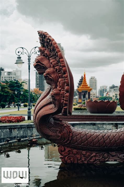 ទស្សនាសម្រស់សួនច្បារនាគបាញ់ទឹក វិមានឯករាជ្យដែលជាស្នាដៃស្ថាបត្យករខ្មែរល្បីឈ្មោះ លោក លូ បានហាប Tnaot