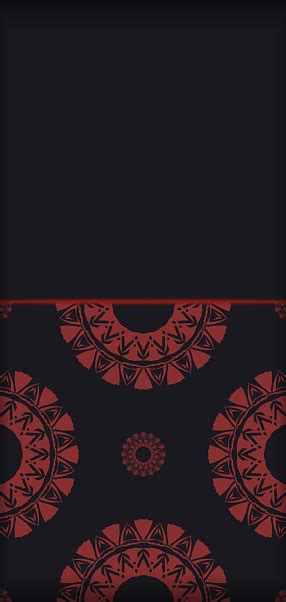 벡터 텍스트 및 추상 패턴에 대한 장소가있는 초대 카드를 준비합니다 빨간색 그리스 패턴의 검은 색인쇄 디자인 엽서를 위한