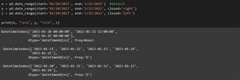 Pandas Daterange Return A Fixed Frequency Datetimeindex Askpython