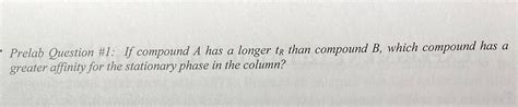 Solved Lc Is Used For Both Qualitative Identification And