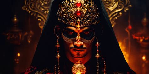 Lexica Sinister And Dramatic Picture Of A Young Handsome South Asian