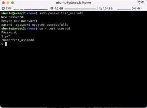 Linux Ubuntu에서 계정 생성 And 삭제 하기