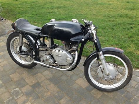 Norvin Vinton Project Norton Featherbed Frame And Vincent Comet Engine 1964 Vincent