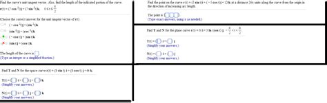 Solved Find The Curves Unit Tangent Vector Also Find The