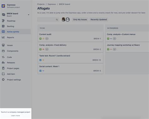 Is My Project Team Managed Or Company Managed Jira Software Cloud Atlassian Support