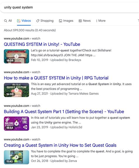 Very Basic Quest System Unity Engine Unity Discussions