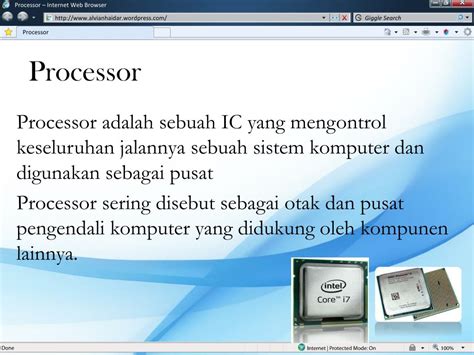 Ppt Processor Powerpoint Presentation Free Download Id