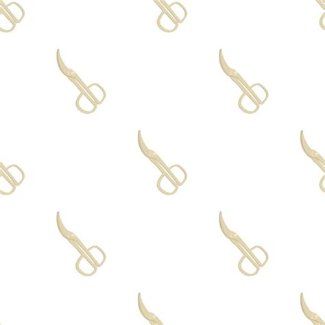 Premium Vector Scissors Pattern Seamless Background Texture Repeat Wallpaper Geometric Vector