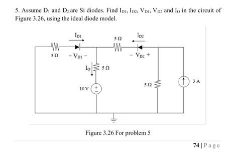 Answered 5 Assume D And D2 Are Si Diodes Find Bartleby