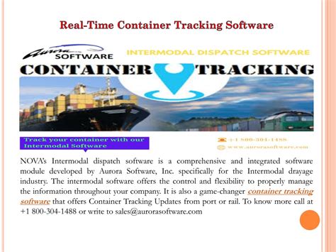 PPT Real Time Container Tracking Software PowerPoint Presentation Free Download ID 11278867