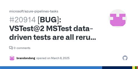 Bug Vstest2 Mstest Data Driven Tests Are All Rerun When Any Subcase