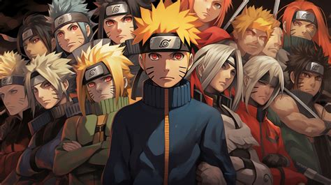 Ultimate Naruto Characters Collection Wallpaper Ai Wallpapers
