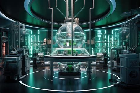 Premium Ai Image Modern Laboratory