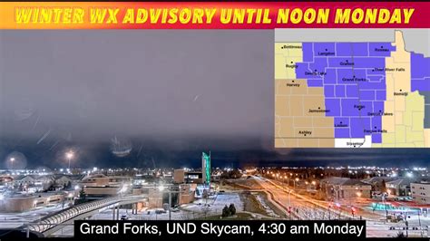 Winter Weather Advisory Until Noon On This Monday YouTube