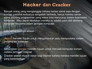 Hacker Dan Cracker New PPT