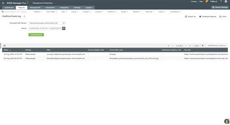 Microsoft 365 Auditing Tool M365 Manager Plus