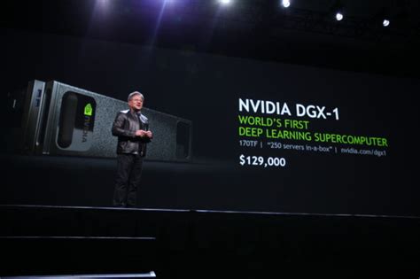 NVIDIA DGX Pascal Based Supercomputer Announced Features Tesla P GPUs With TFLOPs