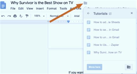 Organising Google Doc Files Church Resources
