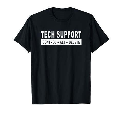 Ctrl Alt Delete Tech Support Funny Computer Geek Nerd Gift T Shirt Walmart Com