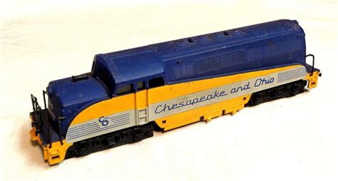 Ho Ahm Emd Bl 2 Diesel Engine Locomotive Chesapeake And Ohio Runs