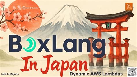 Boxlang Dynamic Aws Lambda Japan Edition Pdf
