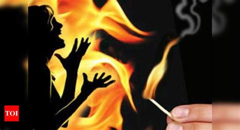 Woman Set On Fire By Kin Succumbs Hyderabad News Times Of India