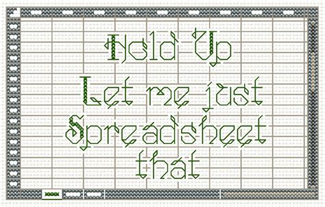 Excel Cross Stitch Pattern Etsy