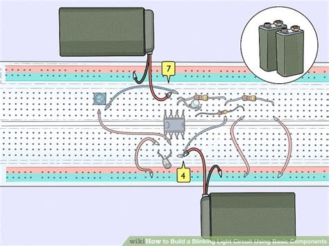 How To Build A Blinking Light Circuit Using Basic Components